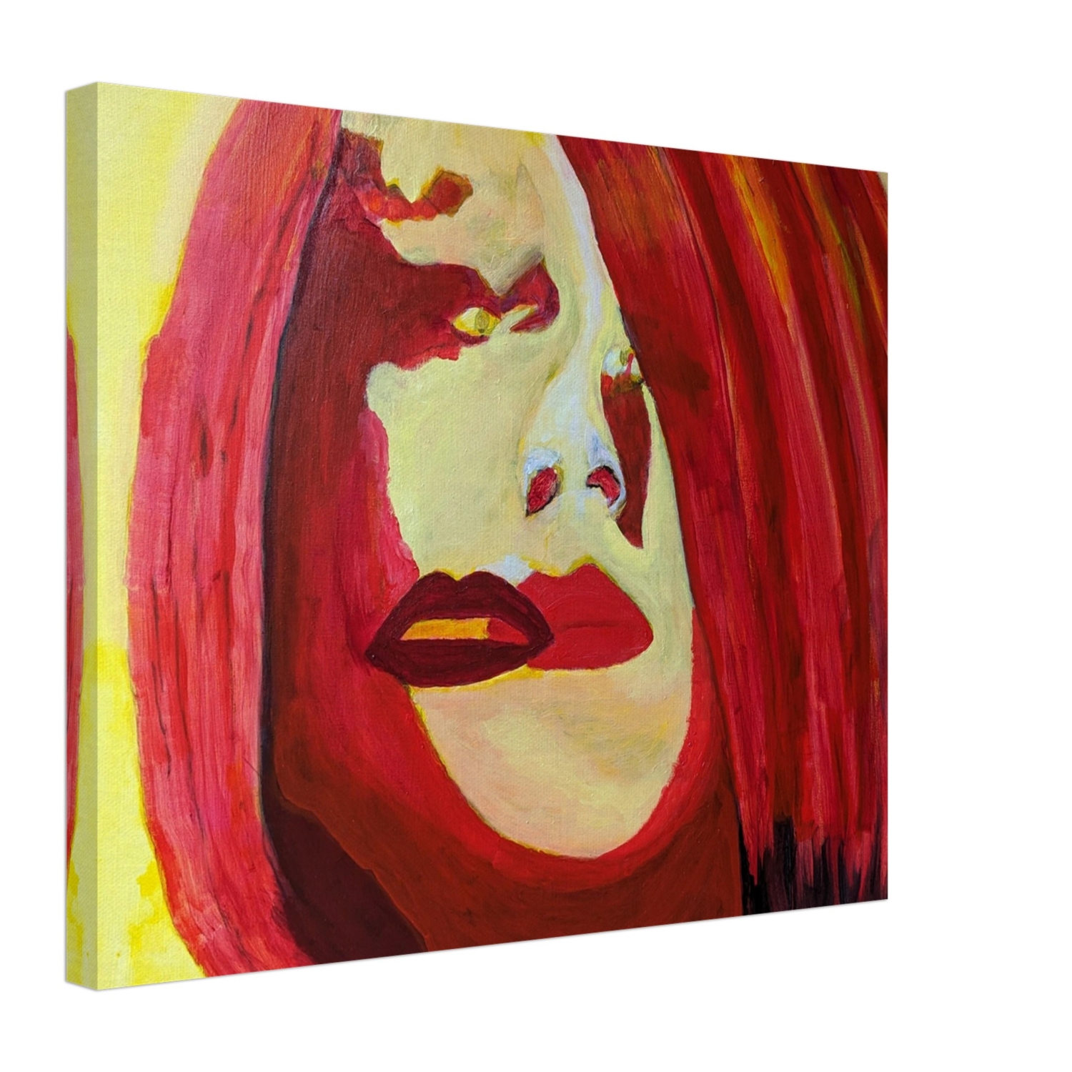 Two-Faced by John Gerstner - Reproduction on Canvas - John Gerstner